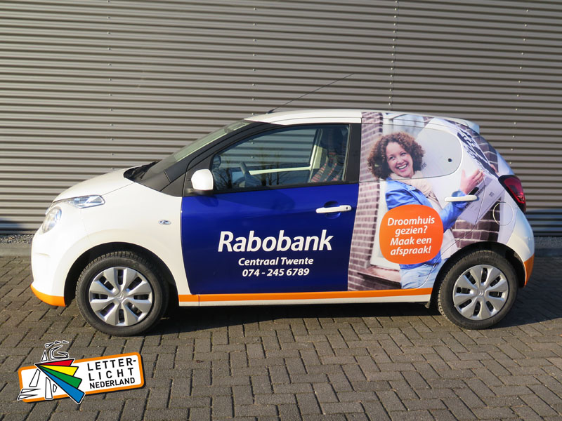 Reclame op Bedrijfsauto's